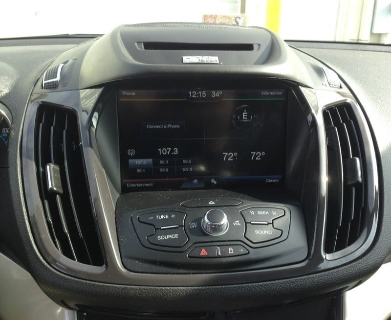 Ford Escape Backup Camera Solution Integrated With Sync System