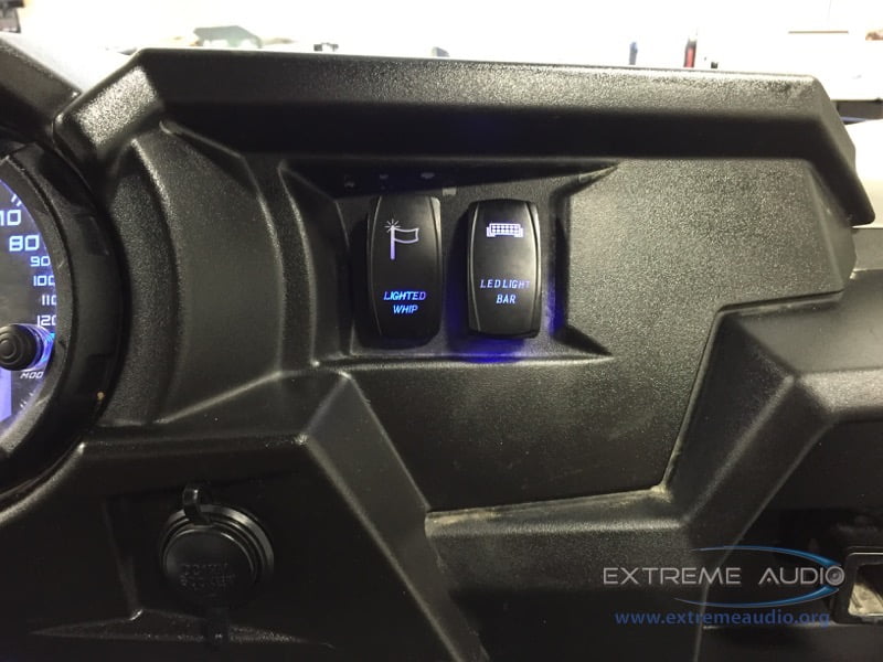 Polaris RZR900 Audio Build for Chesterfield Client