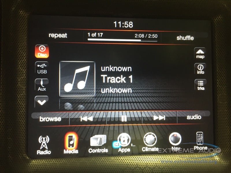 Repeat Richmond Client Adds Dodge Challenger RT CD Player