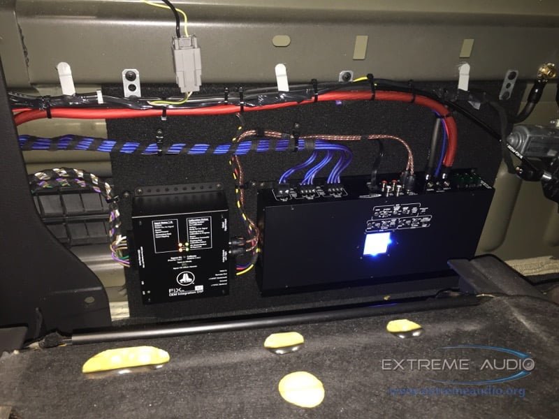 Stealthly Ford F150 Stereo System For Midlothian Client