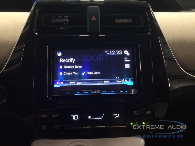 2016 Toyota Prius Radio Upgrade for Richmond Client