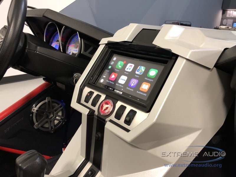 Chester Client Gets Polaris Slingshot Audio System from Extreme Audio