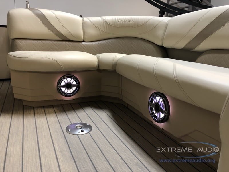 Sylvan Pontoon Boat Audio Upgrade for Manakin Sabot Client