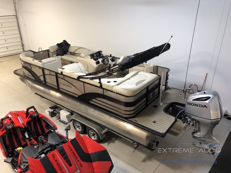 Sylvan Pontoon Boat Audio Upgrade for Manakin Sabot Client