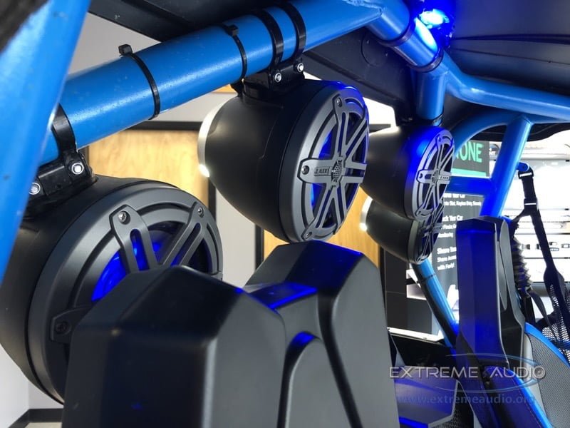 Custom Audio System and Lighting for Midlothian Can-Am Maverick