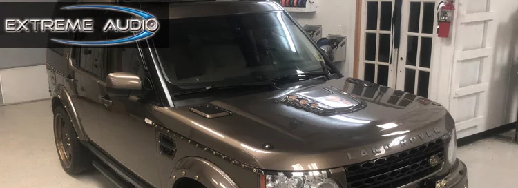 Custom Stereo System for Land Rover LR4 from Rockville