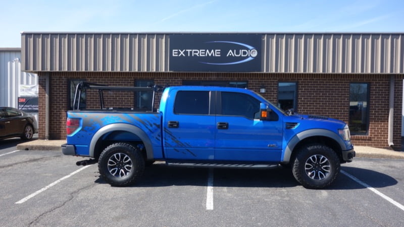 Ford Raptor Stereo Upgrade for Manassas Audio Enthusiast