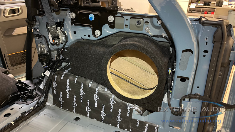 Premium Stereo Upgrade for 2022 Ford Bronco