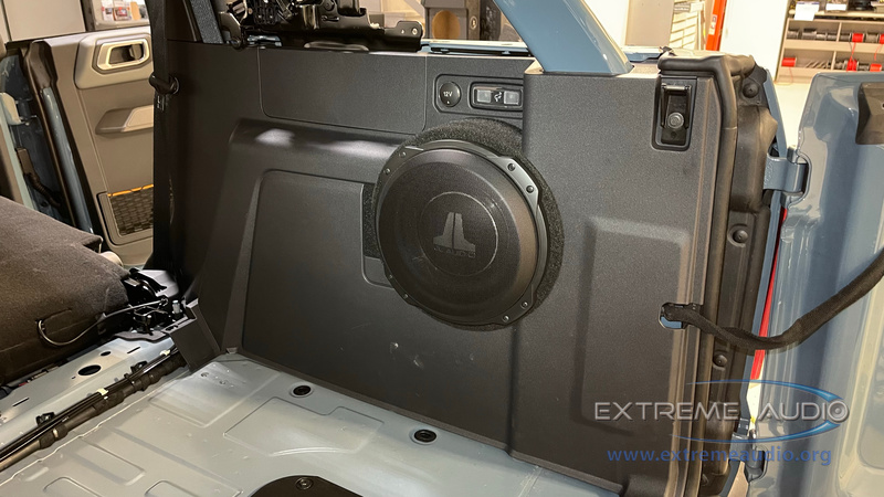Premium Stereo Upgrade for 2022 Ford Bronco