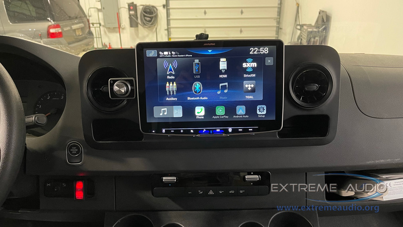 Audio and Video Upgrade for Richmond Mercedes-Benz Sprinter