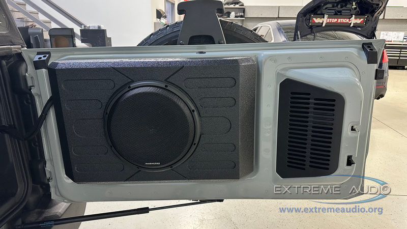 Client Requests 2022 Ford Bronco Sound Upgrade