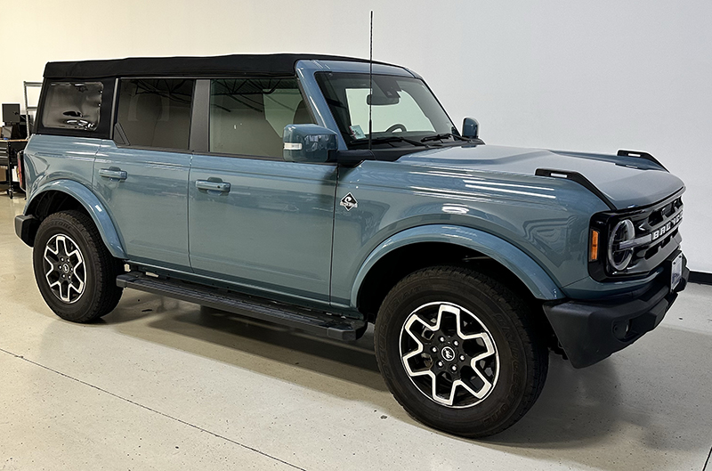 Ford Bronco Sound System Upgrade for Washington Client